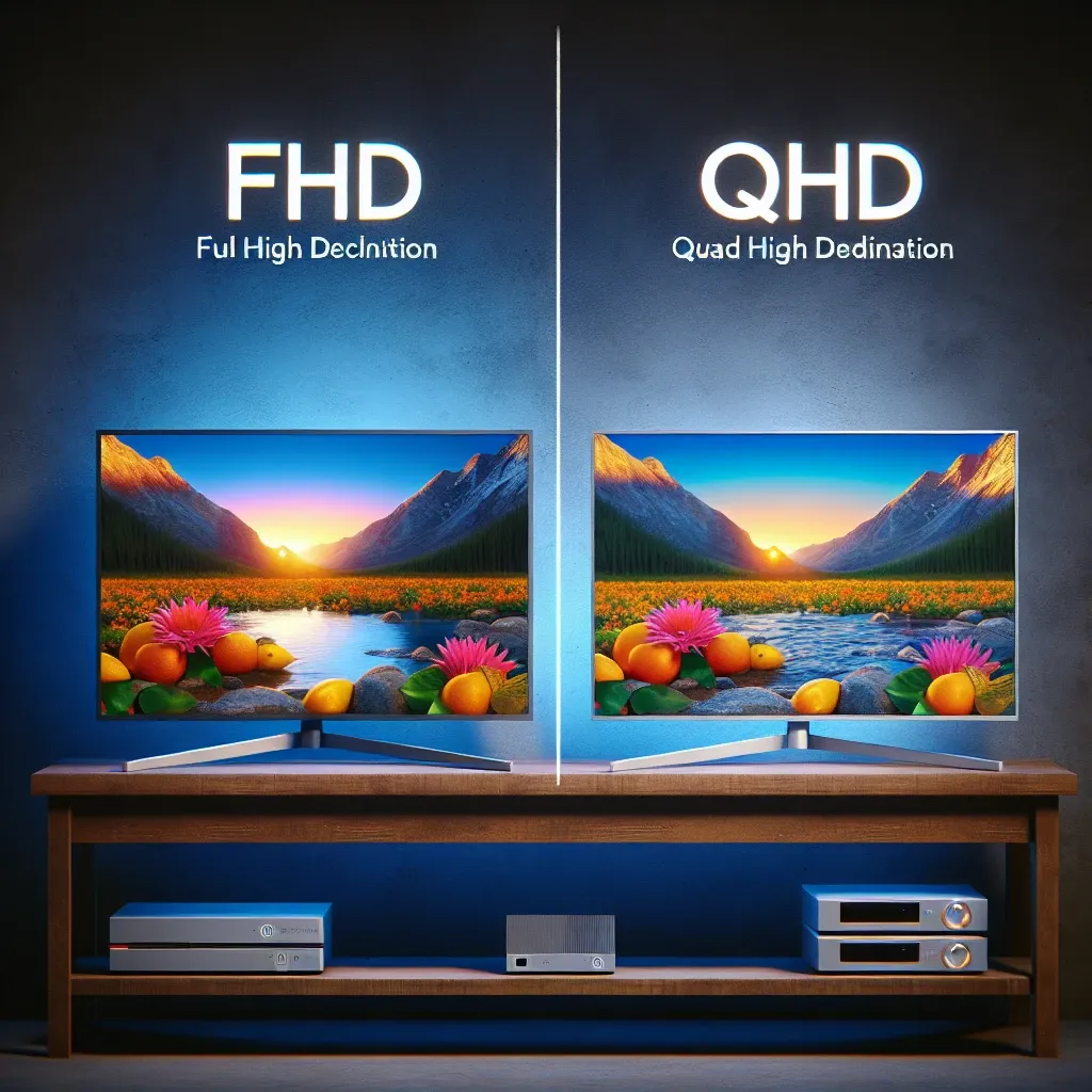 What is the difference between FHD and QHD on an LED monitor? - TrendCraft